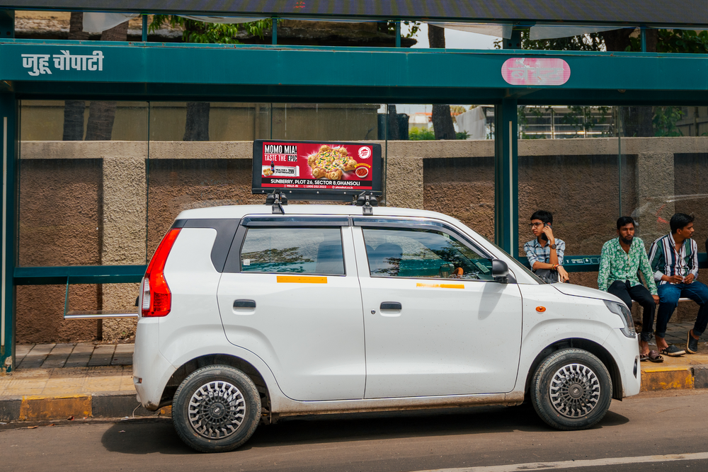 LytAds | Pizza Hut Taxi top LED Screen Advertising Campaign